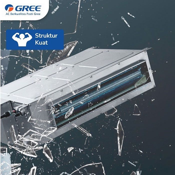Gree AC Ceiling Ducted Standard 4 PK ( 3 Phase ) - GU100PHS/A-K